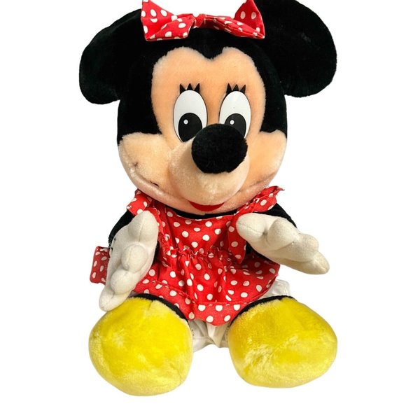 Disney | Toys | Vintage Disneyland Disney World Parks Plush Minnie ...